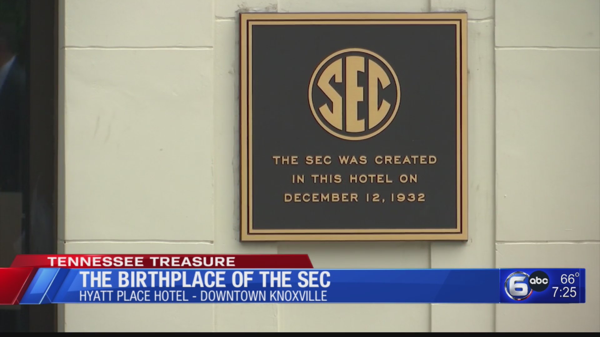 Tennessee Treasure: The Birthplace of the SEC – WATE 6 On Your Side