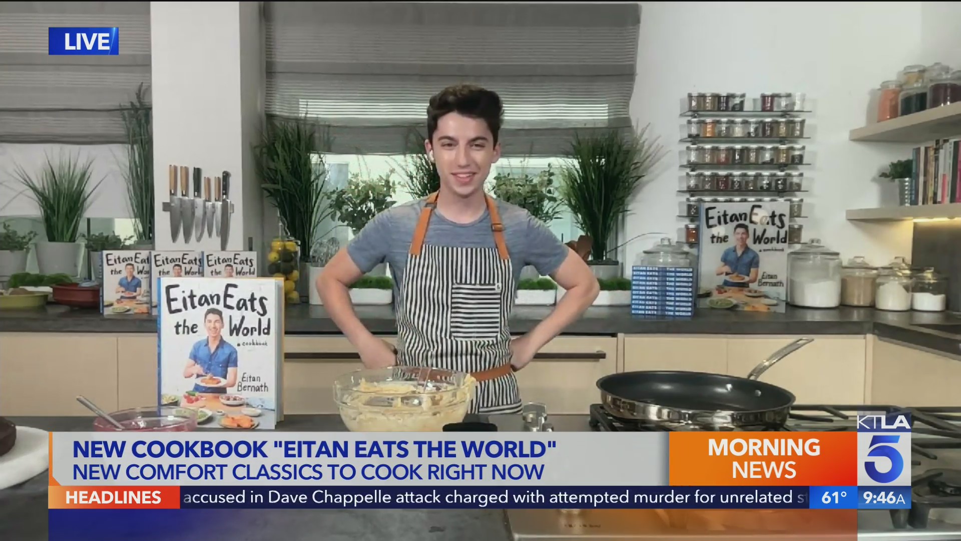 New cookbook Eitan eats the world – KTLA