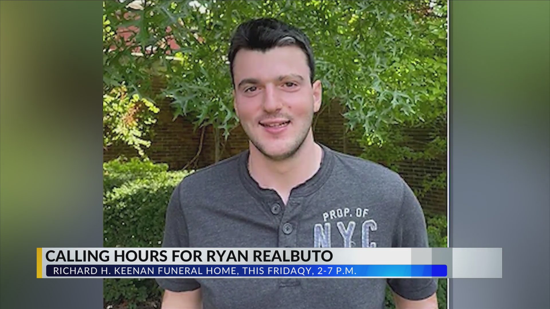 Funeral, vigil planned to celebrate Ryan Realbuto – RochesterFirst