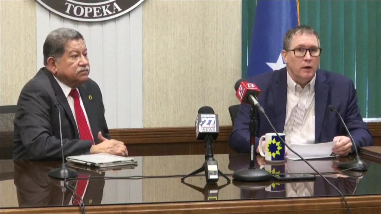 Topeka city manager, mayor hold conference on Tuesday – KSNT 27 News
