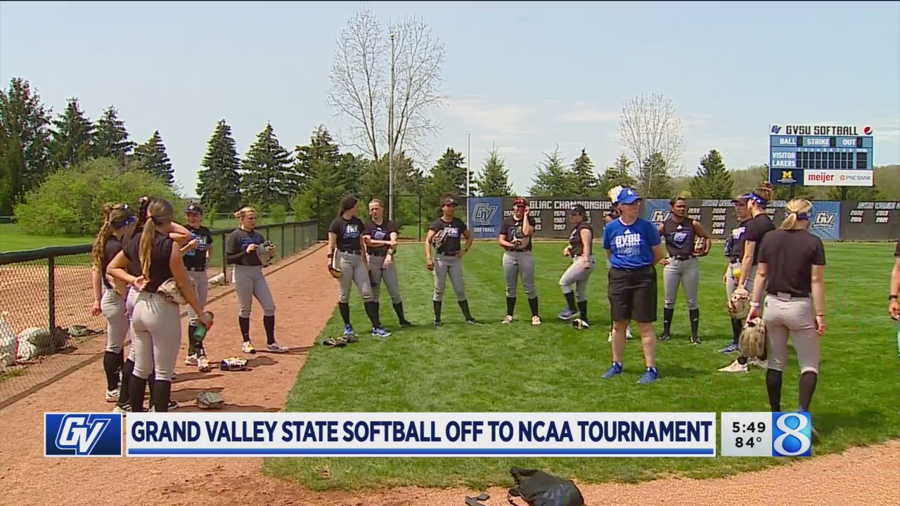 GVSU softball off to NCAA tournament – WOODTV.com
