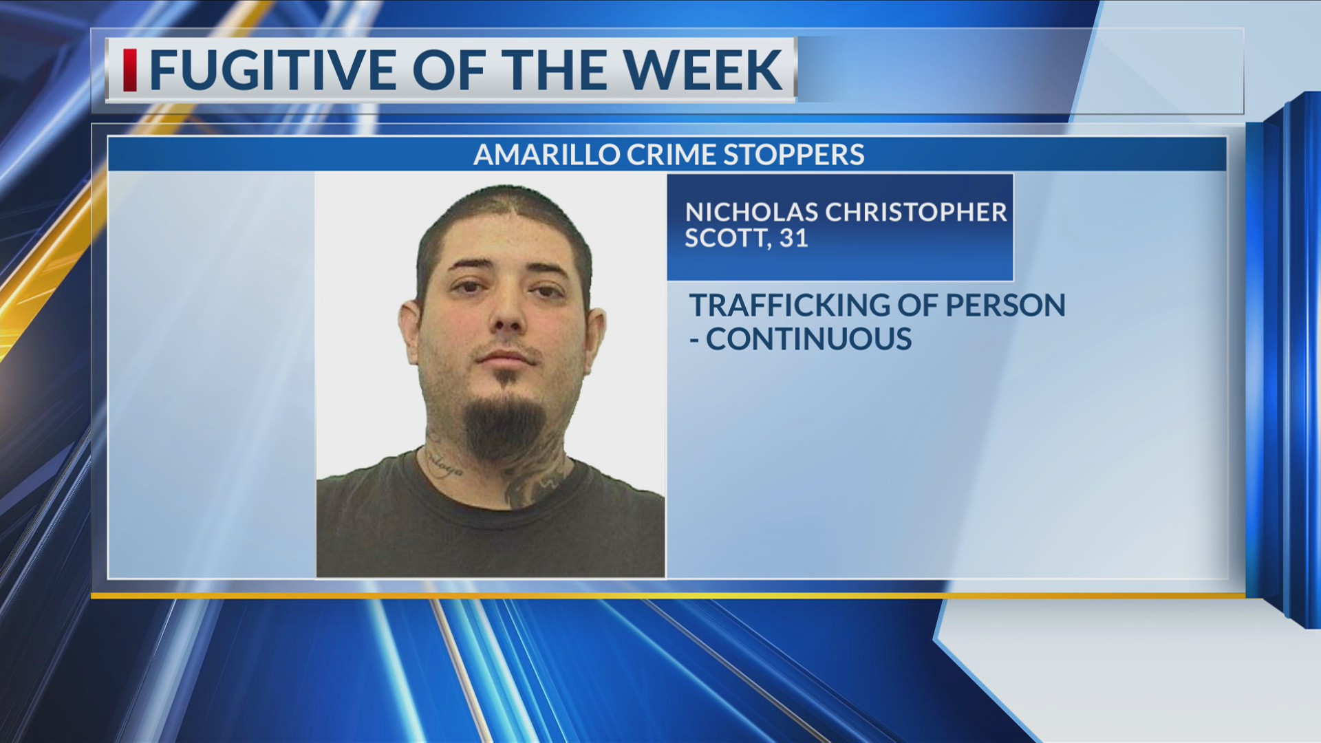 Randall County Sheriff searching for man wanted for human trafficking ...