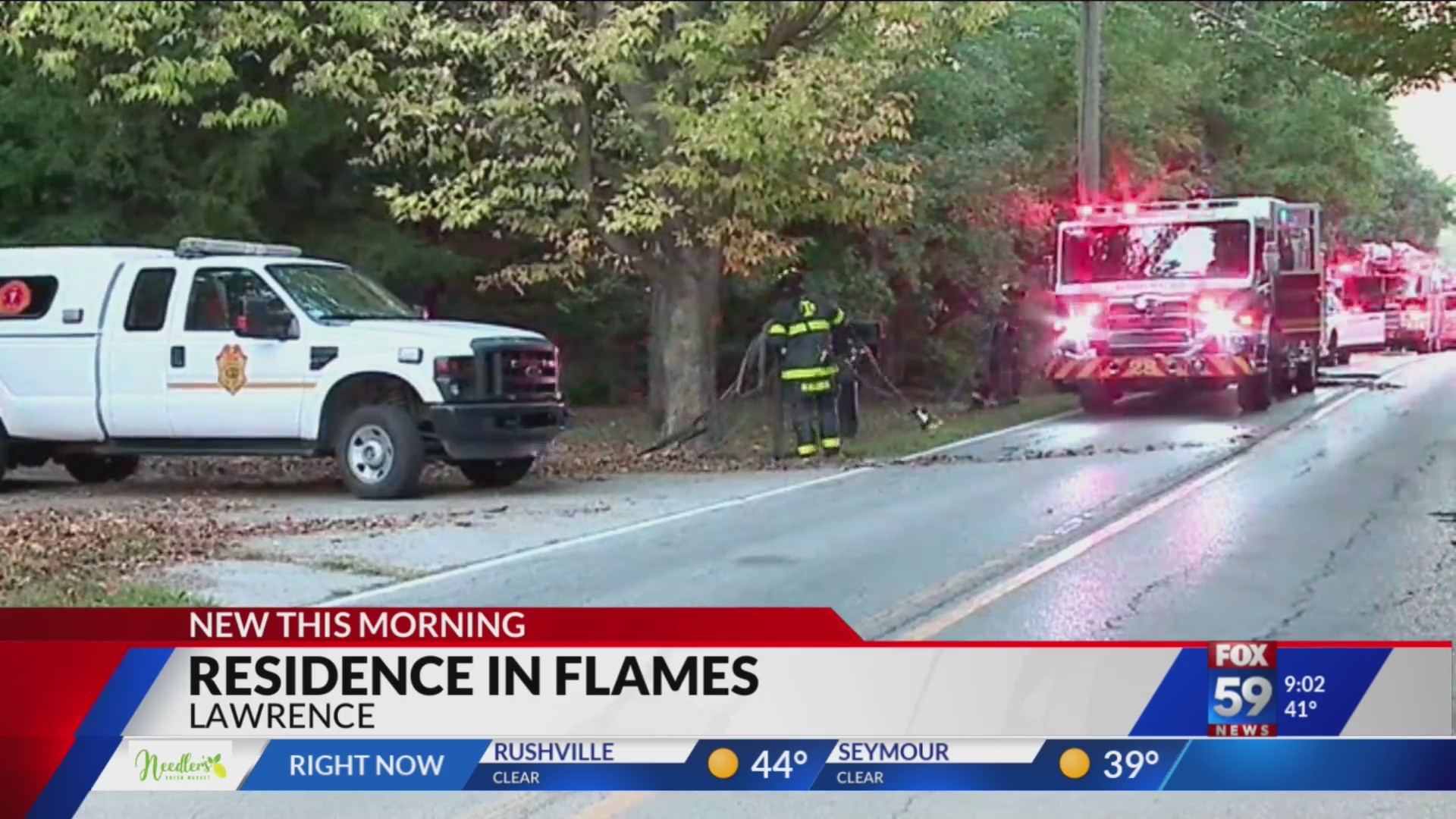 Lawrence FD responds to early morning house fire in Geist area – Fox 59