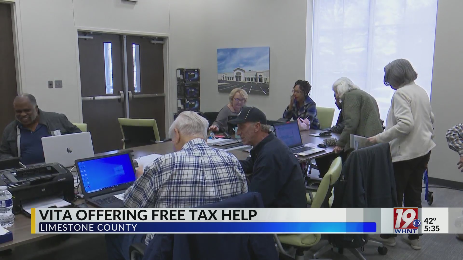 Volunteers Work with People in Need of Tax Assistance | Jan. 31, 2023 ...