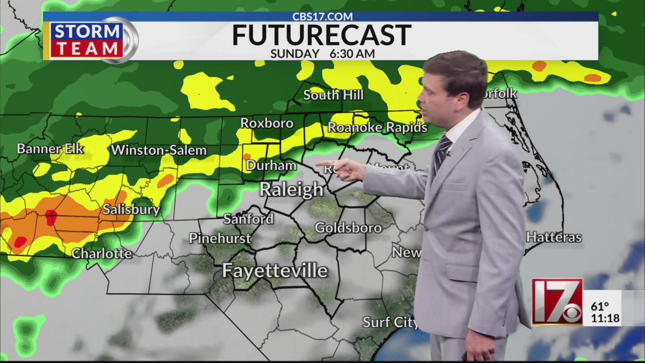 Lance Blocker’s Sunday weather forecast – CBS17.com