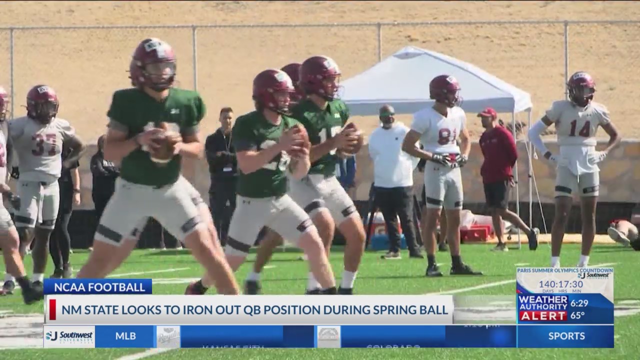 NMSU football on the hunt for a new QB in 2024 – KTSM 9 News