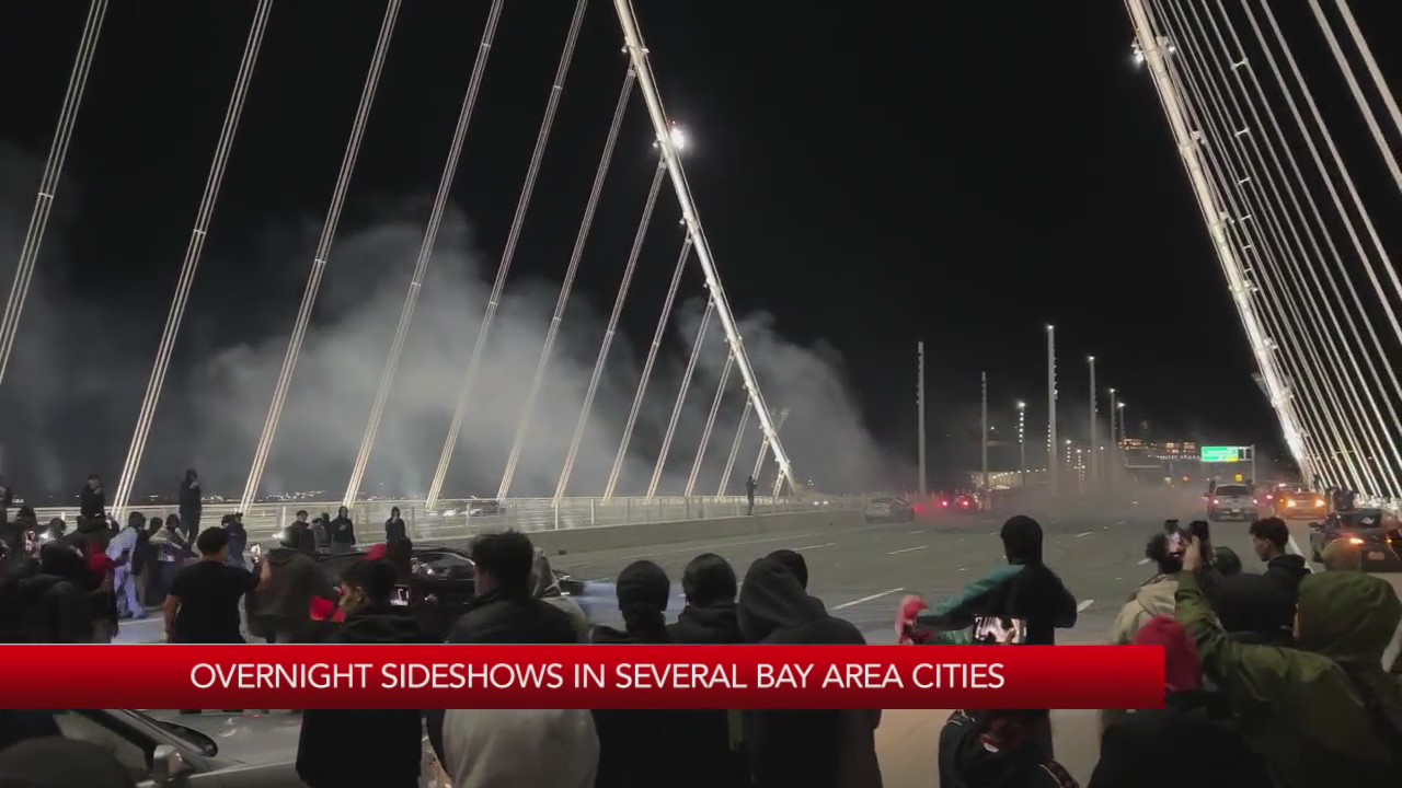 Overnight sideshows in several Bay Area cities – KRON4