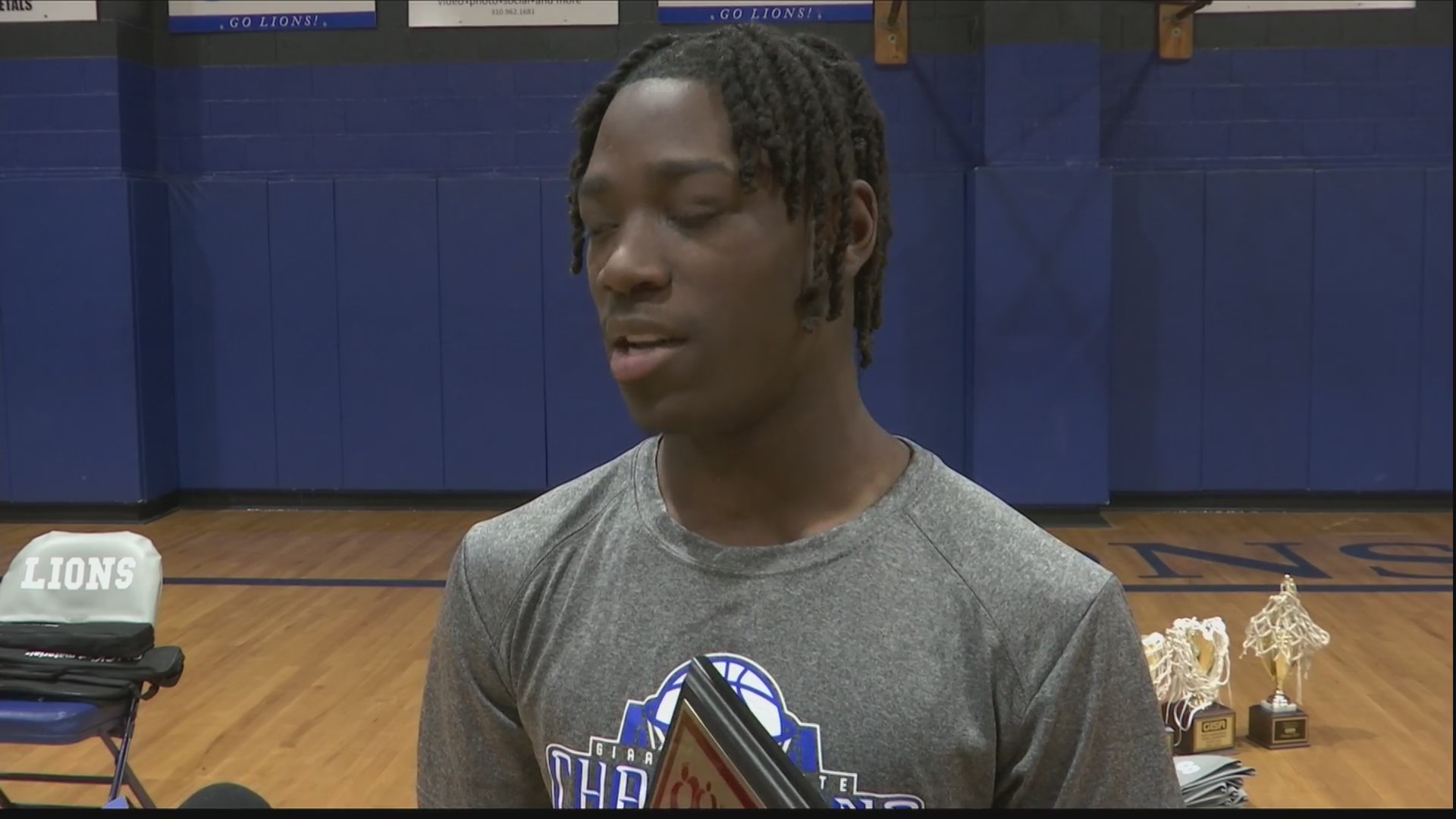 St. Andrew’s retires two athletes uniforms and Kaleb Lofton letter of ...