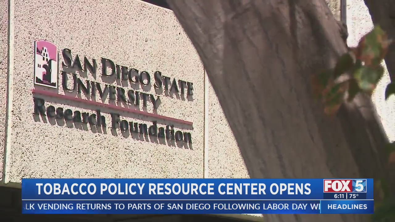 Tobacco Police Resource Center Opens – FOX 5 San Diego & KUSI News