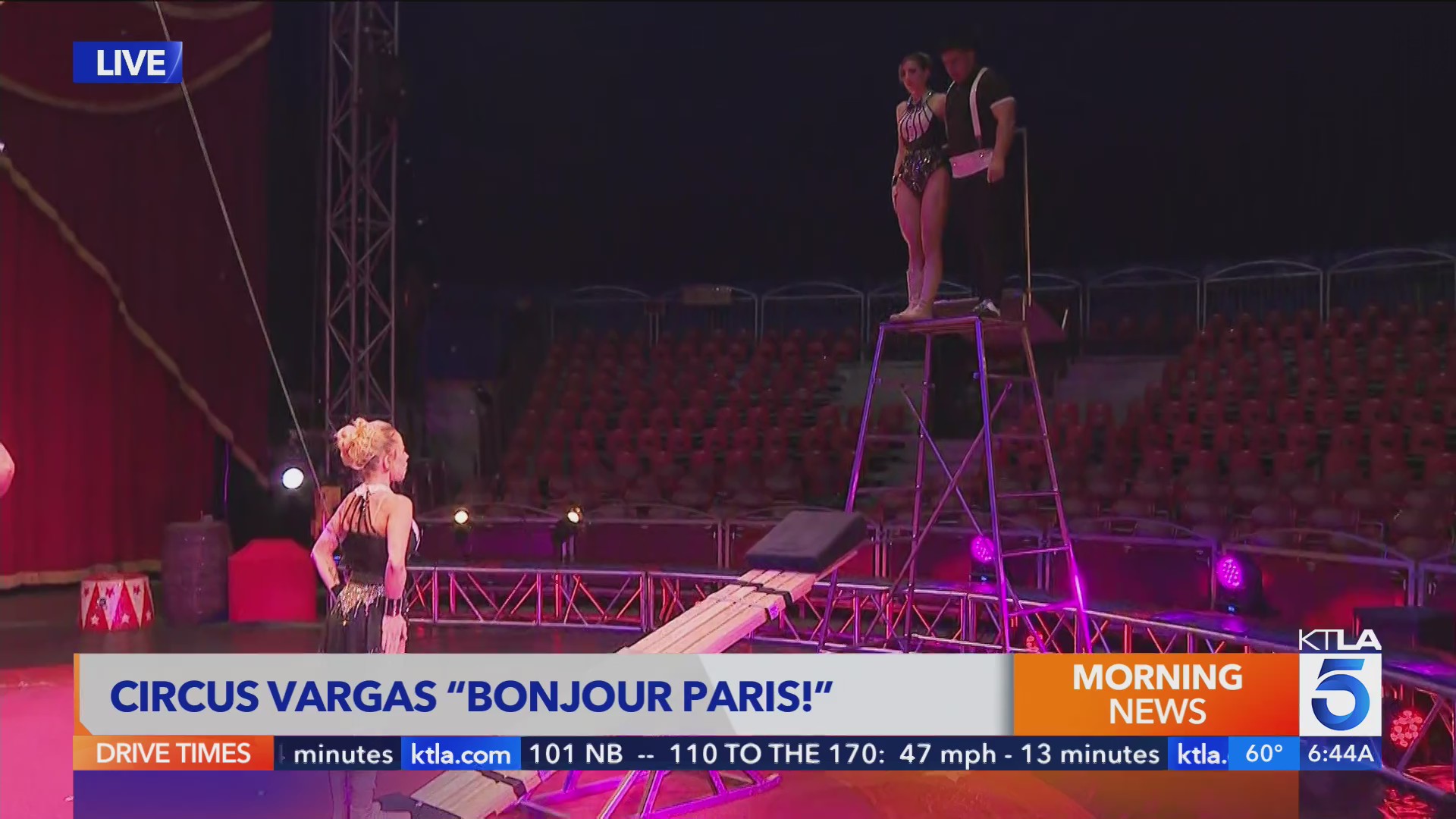 Circus Vargas “Bonjour Paris!” comes to town (6 a.m.) – KTLA