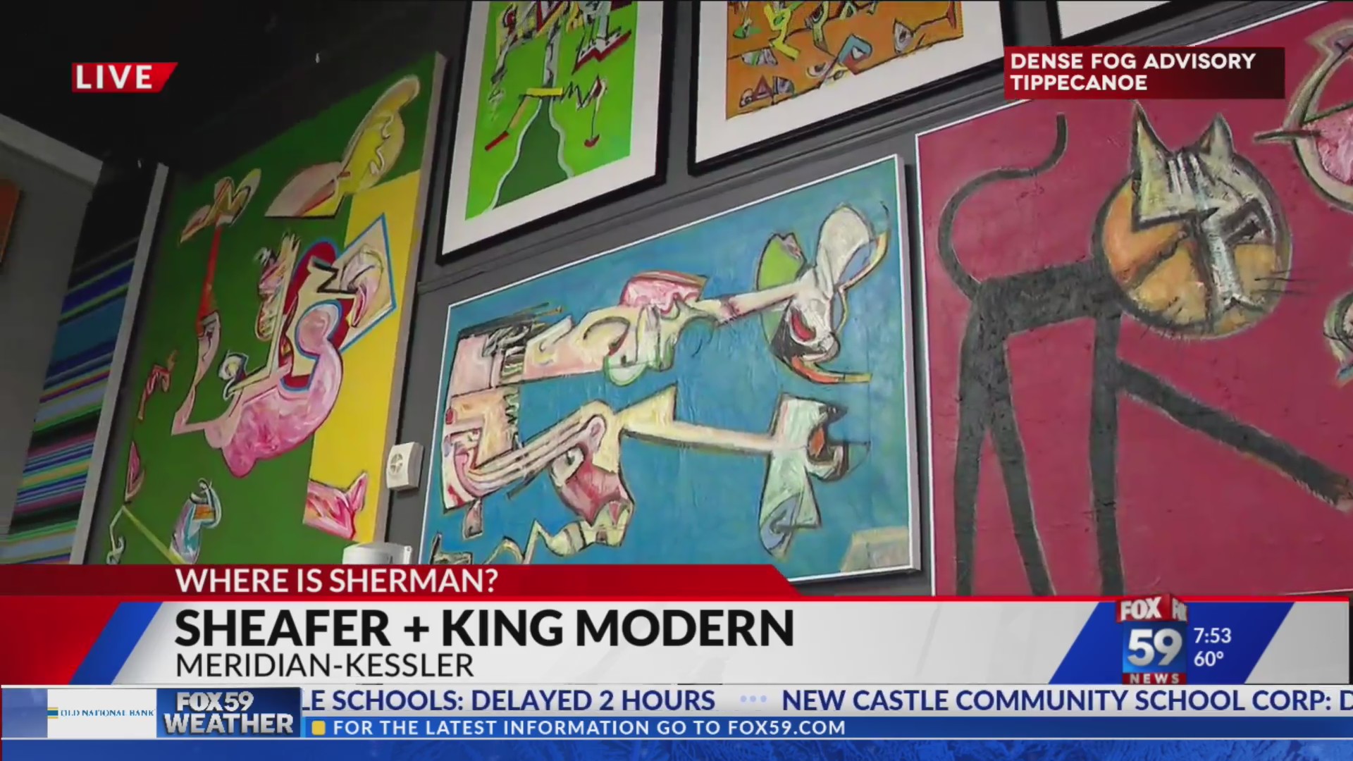Where is Sherman: Sheafer + King Modern – Fox 59