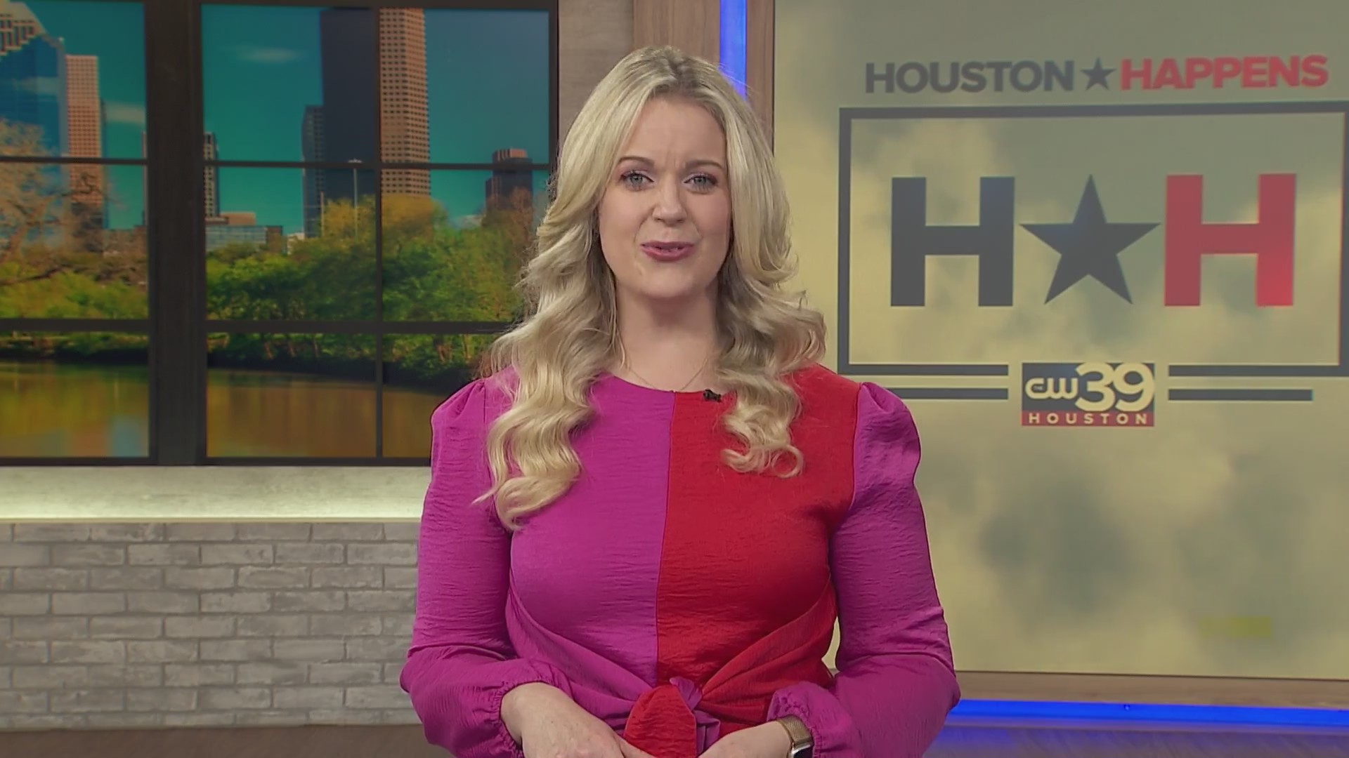 HOUSTON HAPPENS – Meteorologist Carrigan Chauvin walks the ‘Mile of ...