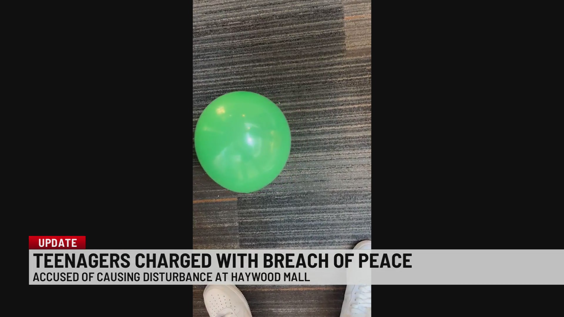 2 teens charged in balloon popping which caused panic at Haywood Mall ...