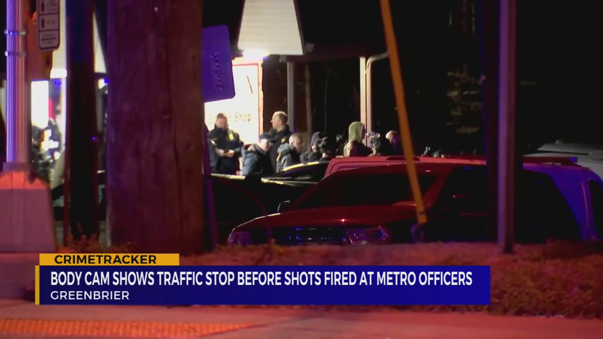 Body camera shows traffic stop before shots fired at Metro officers ...