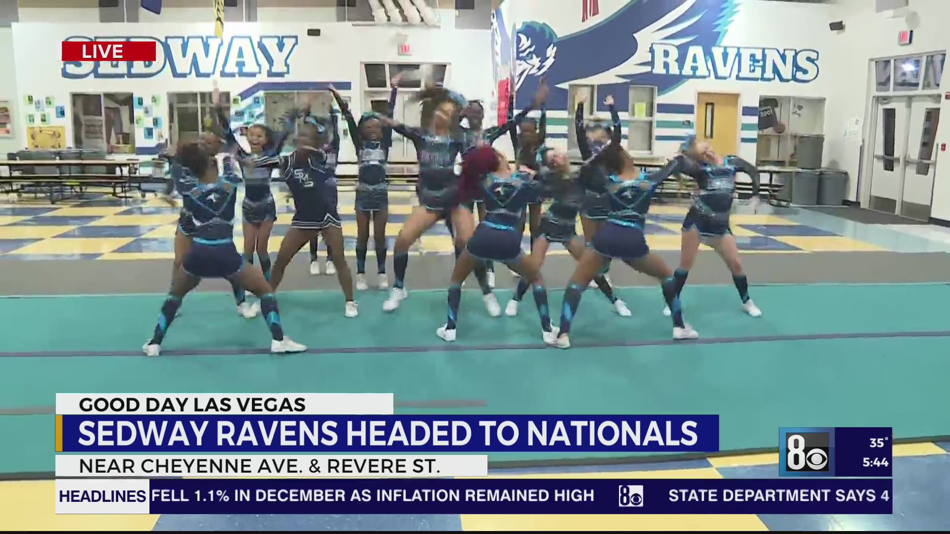 Las Vegas cheer team needs some help for national competition – KLAS