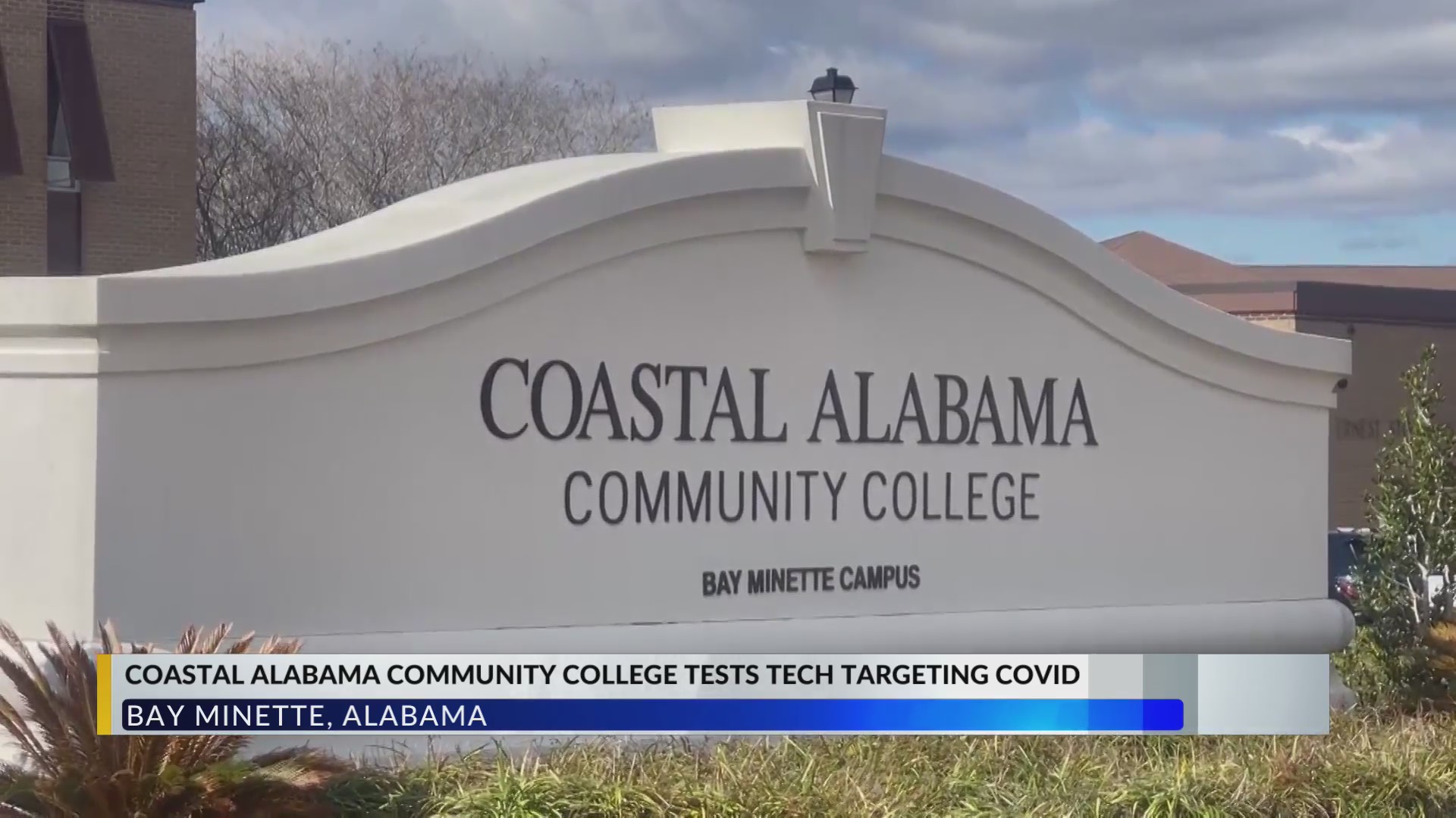 Coastal Alabama Community College Tests Tech Targeting COVID – WKRG News 5
