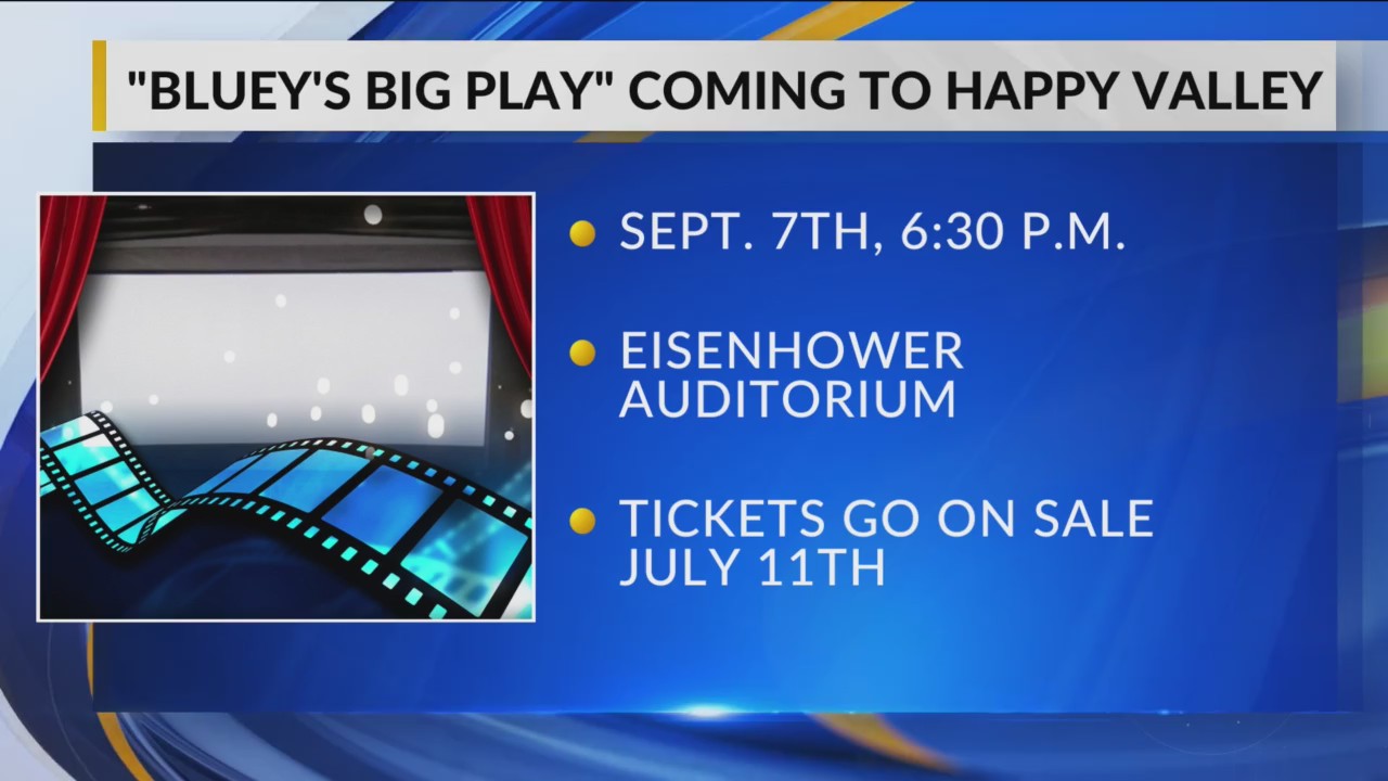 ‘Bluey’s Big Play’ coming to State College this fall – WTAJ – www.wtaj.com
