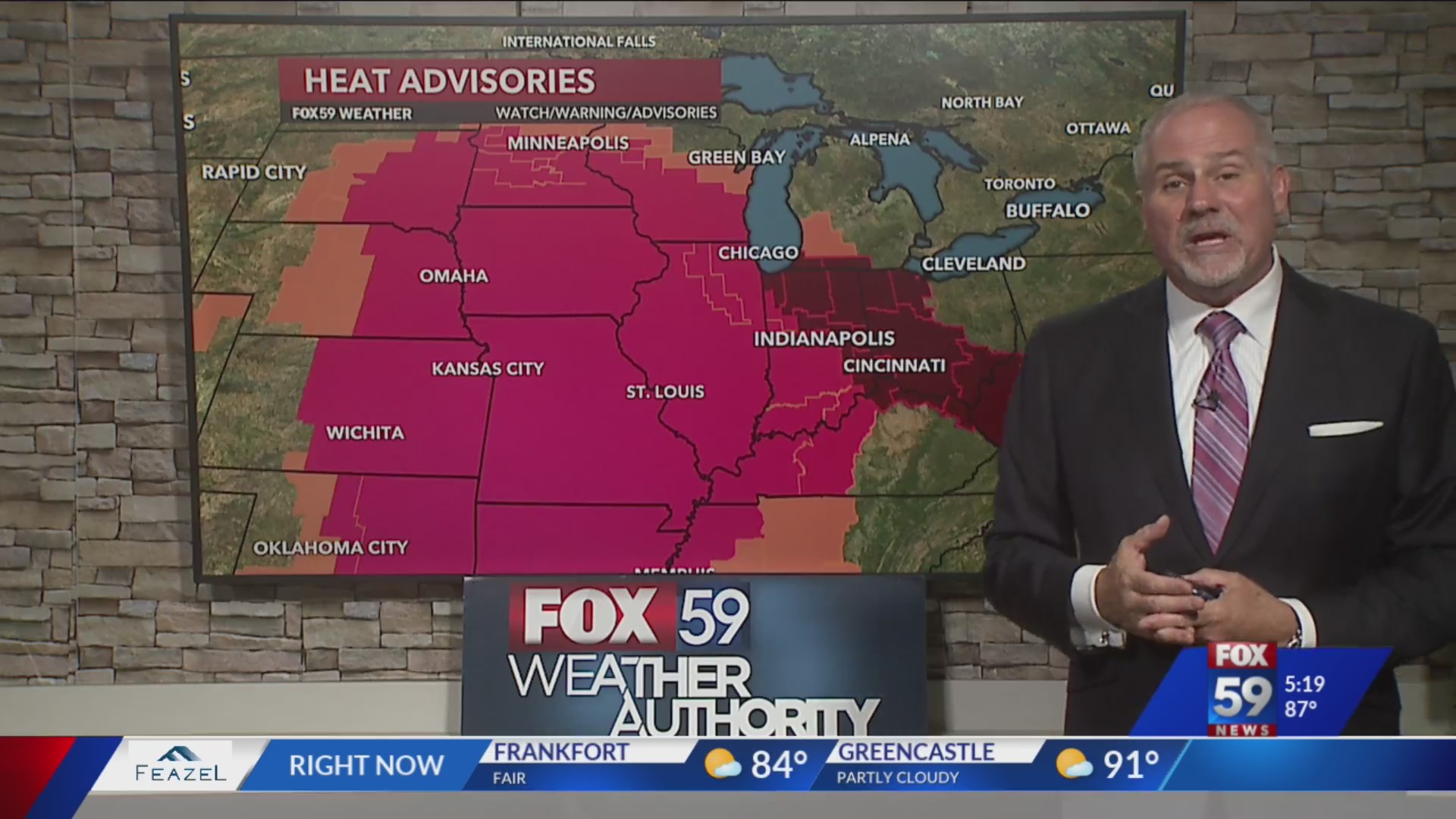 Some relief on Tuesday, but heat and humidity surge again Wednesday ...