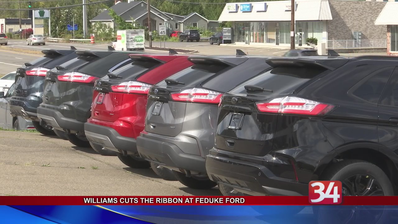 Williams Ford Cute the Ribbon at Feduke Ford – WIVT – News 34