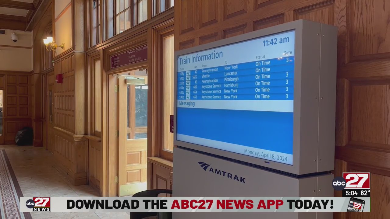 Amtrak offering bus service with train track construction in Harrisburg ...