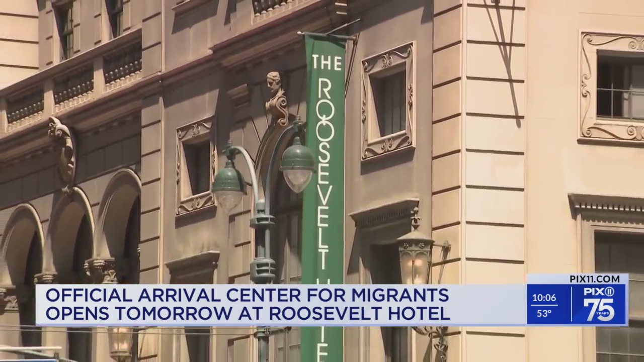 NYC to route asylum seekers through Roosevelt Hotel – PIX11