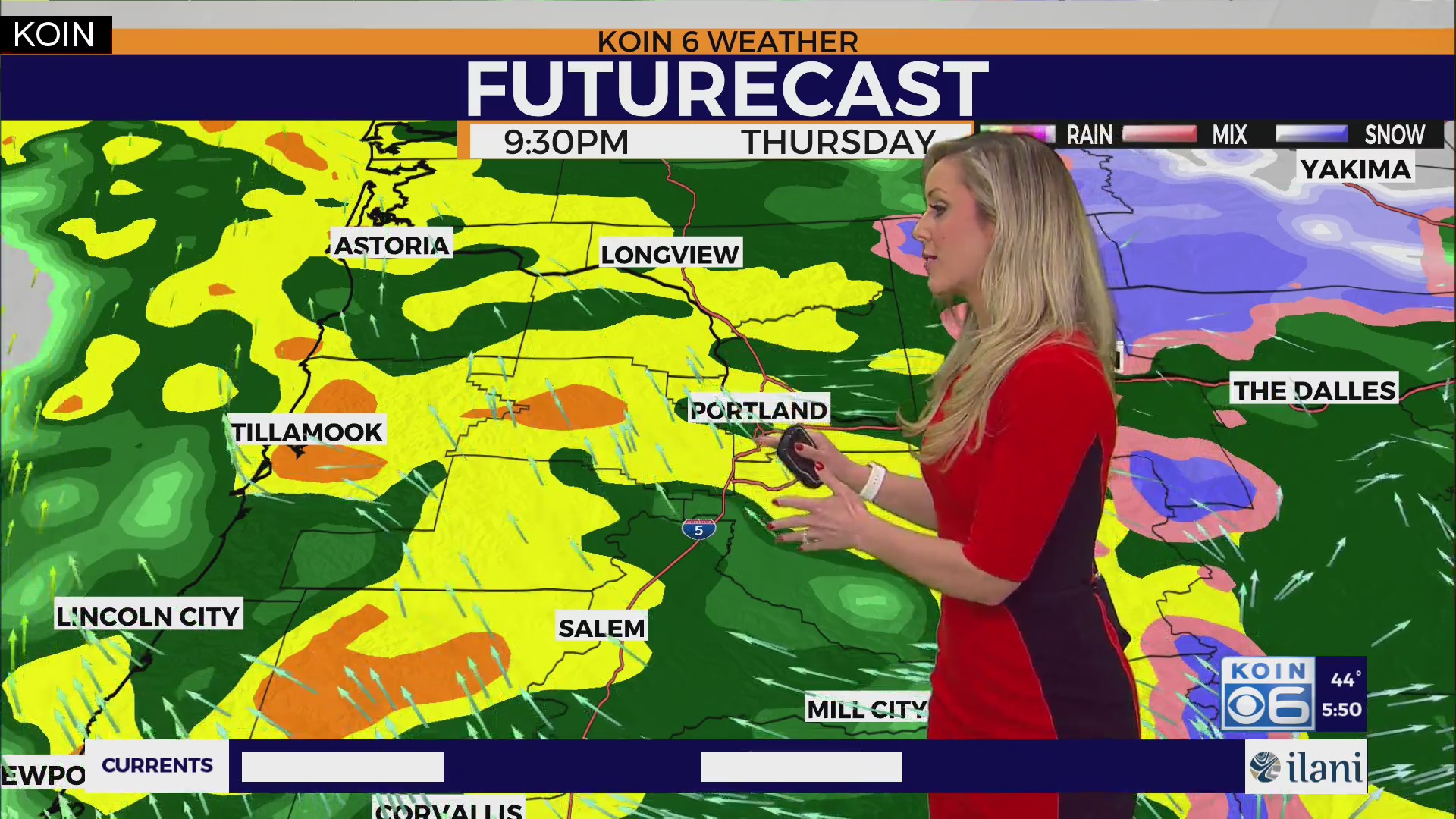 Your Portland weather forecast: Heavy rain tonight – KOIN.com