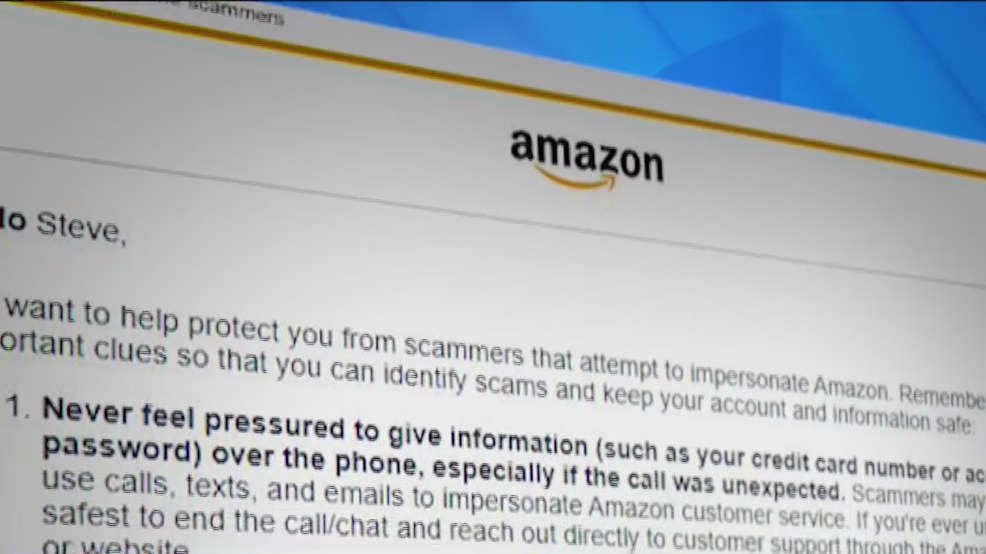 How to avoid getting scammed by an Amazon impersonator – NBC4 WCMH-TV