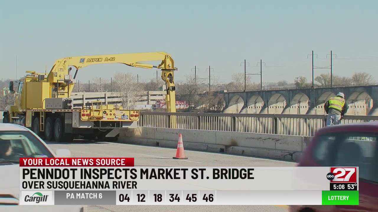 PennDOT inspects Dauphin County bridge, plans to repair sidewalk – ABC27
