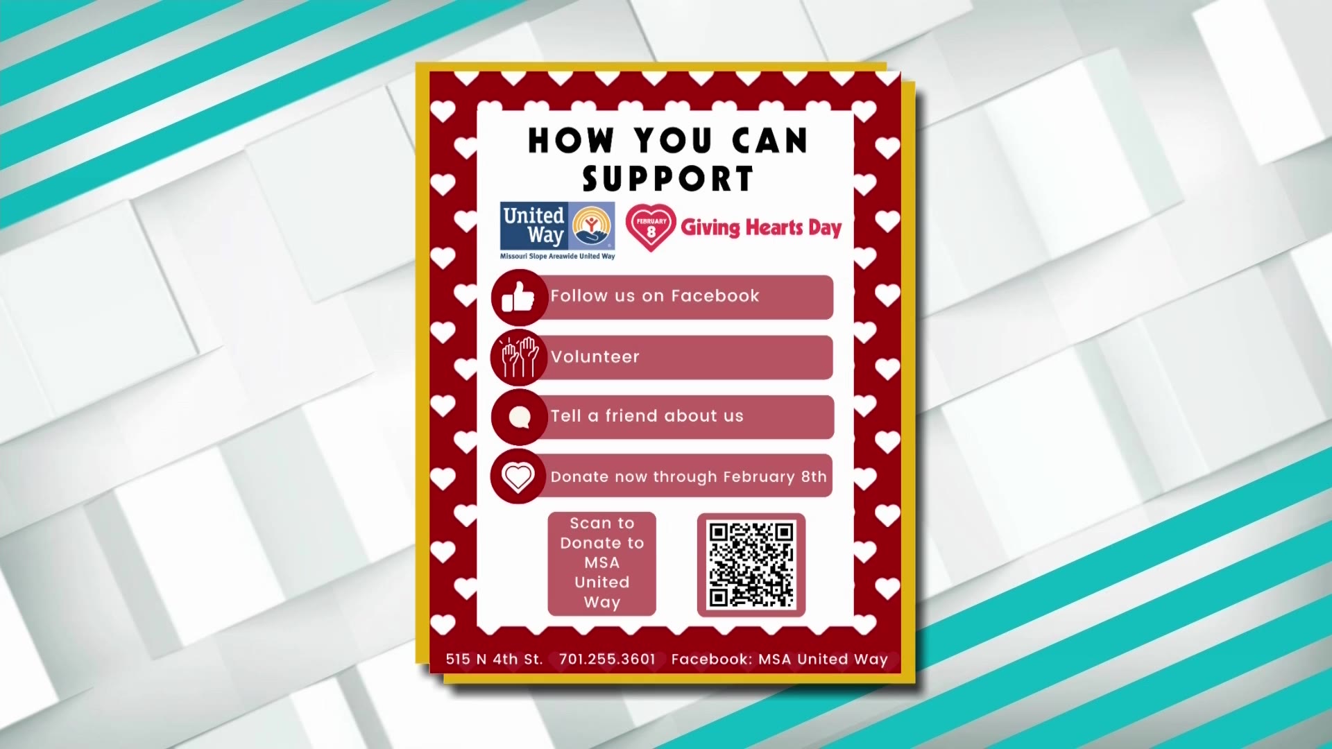 MSA United Way supports the community in multiple ways – KX NEWS