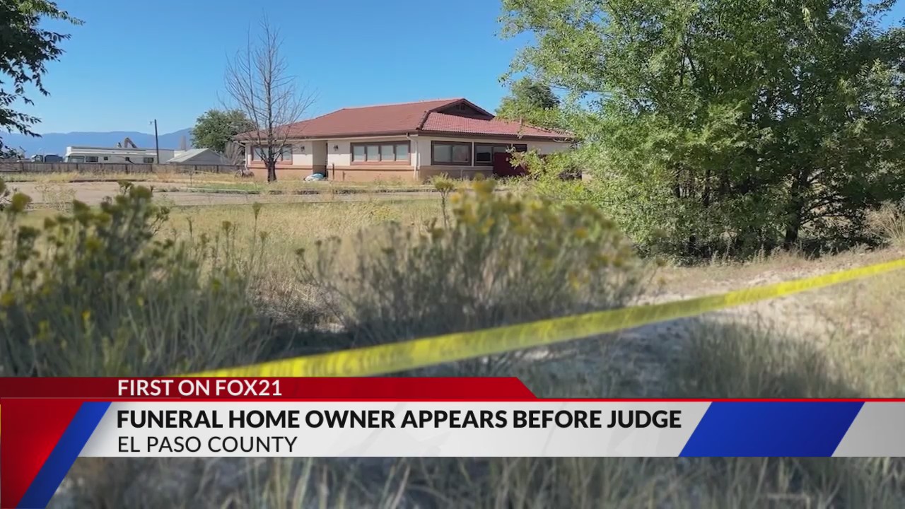 Penrose funeral home owner faces 200 felony charges – FOX21 News Colorado