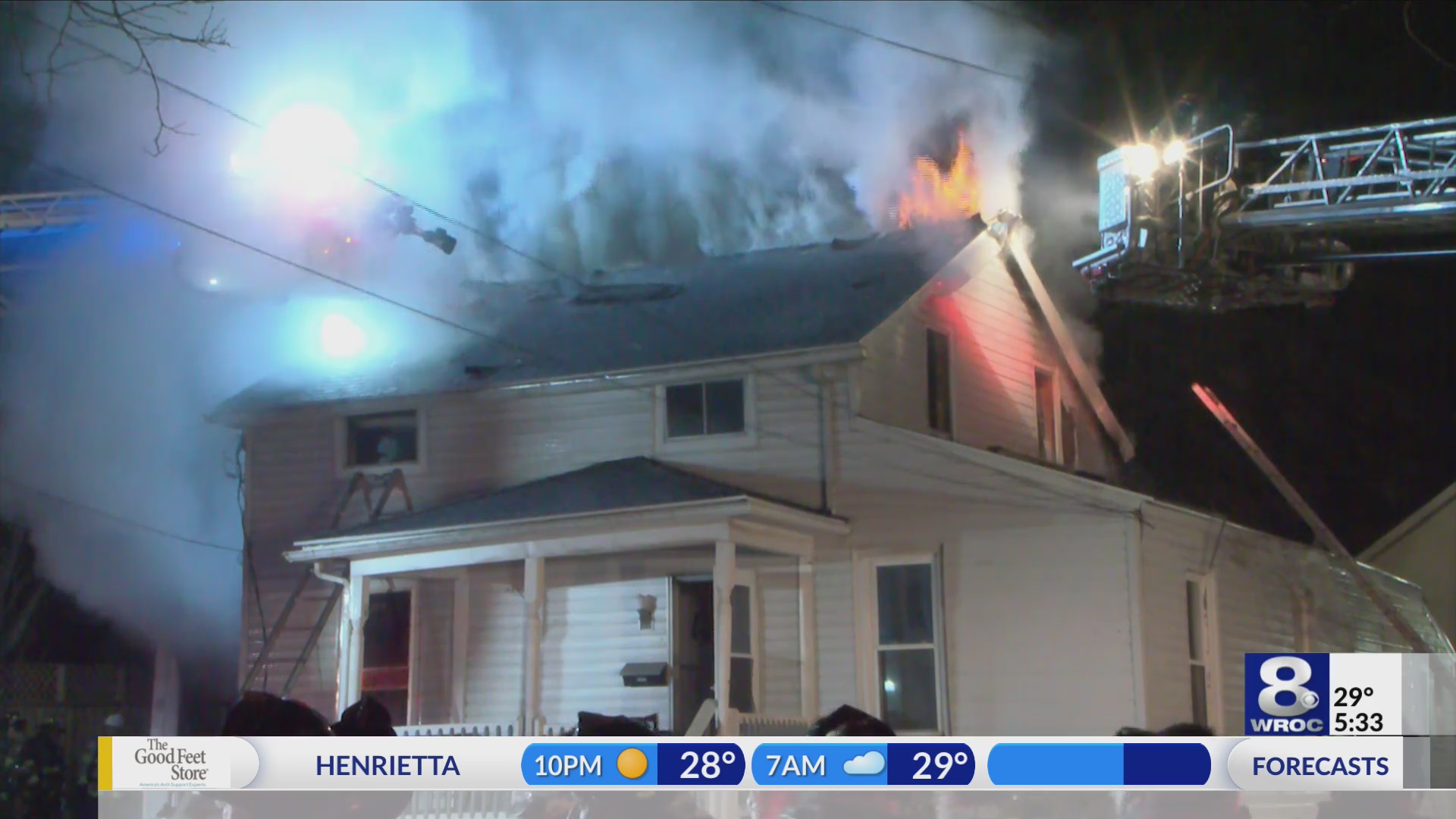 Firefighter injured while responding to Fairport fire – RochesterFirst