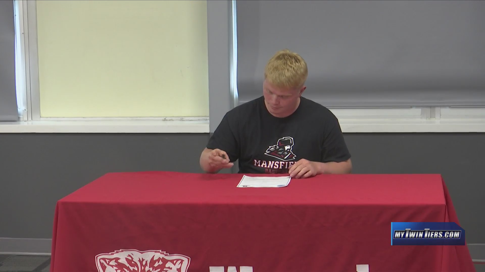 Waverly’s Ty Beeman signs with Mansfield U. baseball – WETM ...