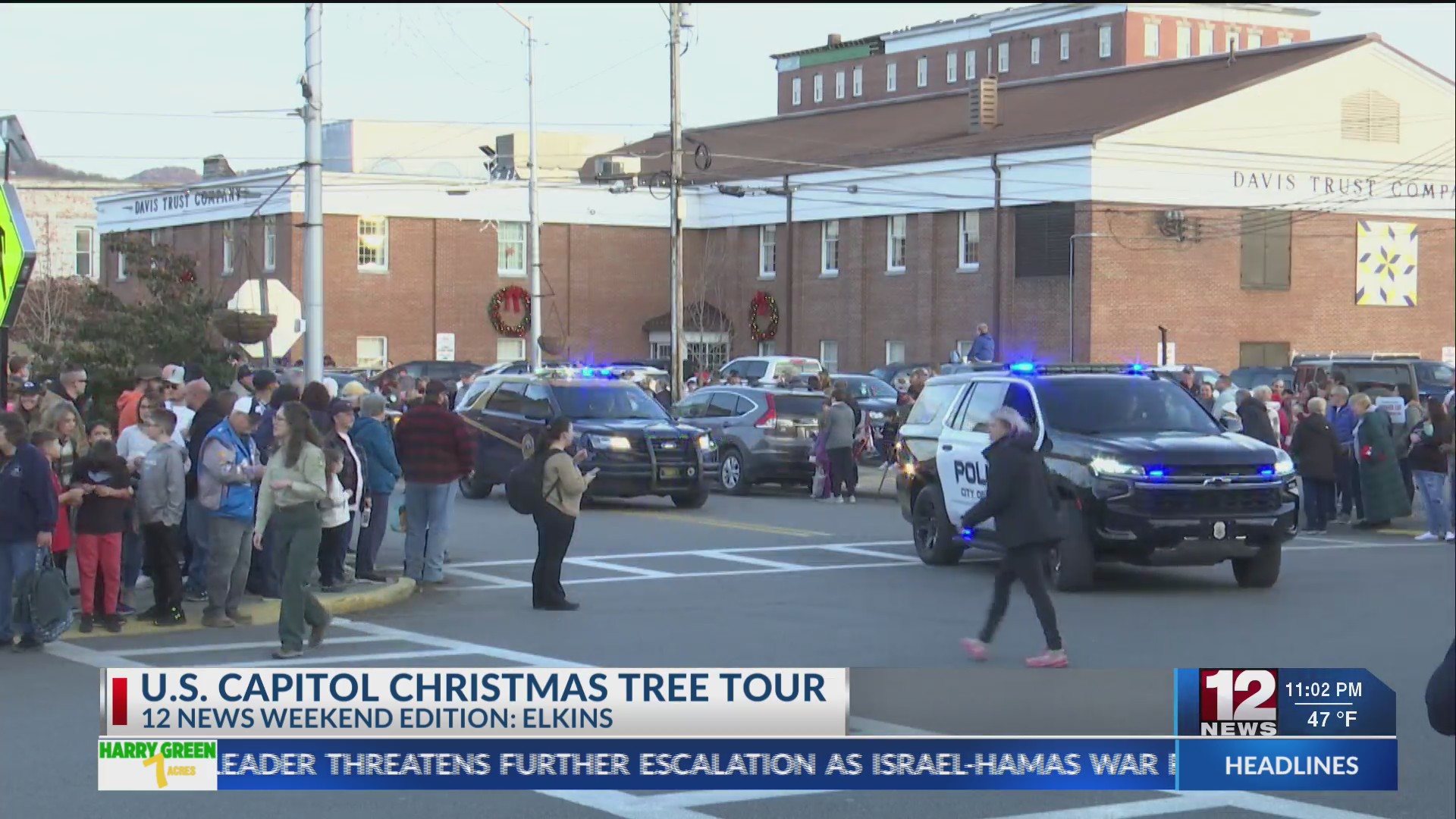 US Capitol Christmas Tree Tour begins in Elkins – WBOY.com
