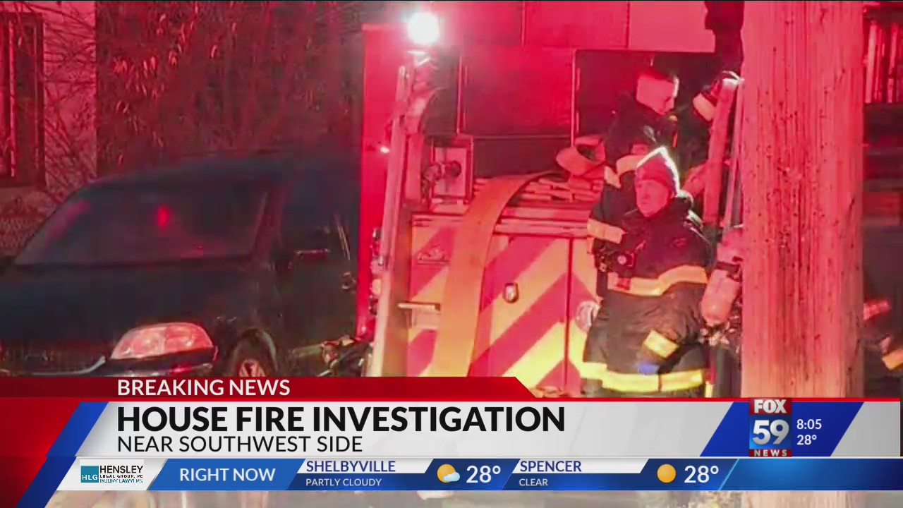 6 displaced following house fire on Indy’s near southwest side – Fox 59