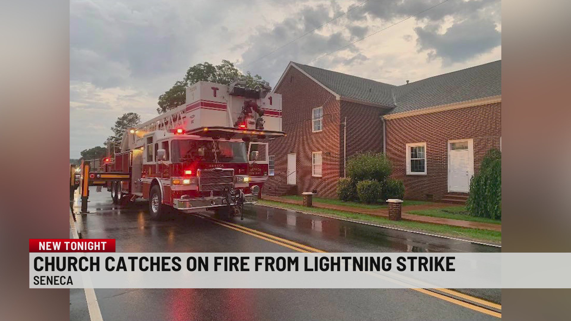 Crews respond to Upstate church fire – WSPA 7NEWS