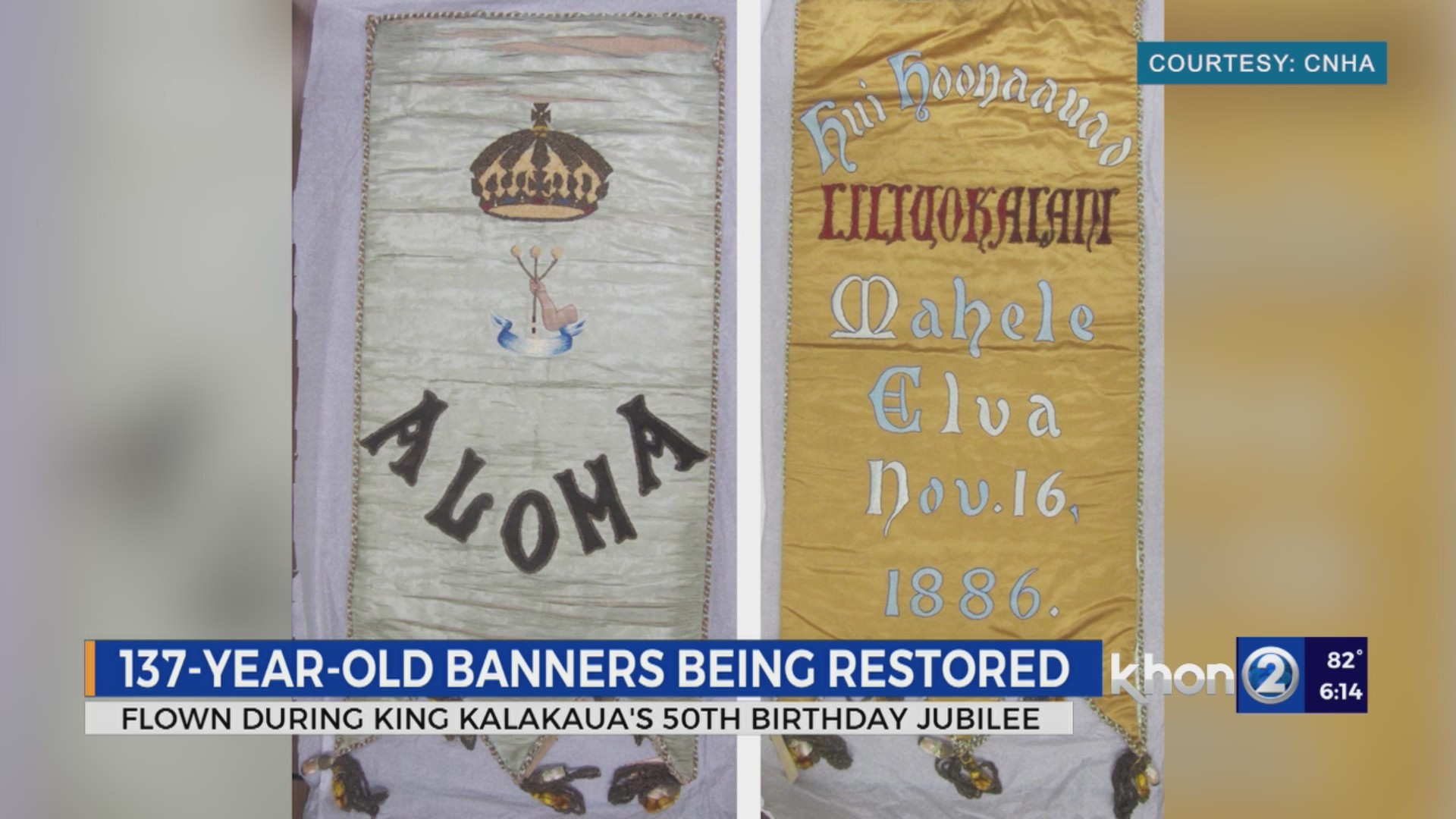 You can help CNHA restore King Kalākaua’s legacy banners – KHON2