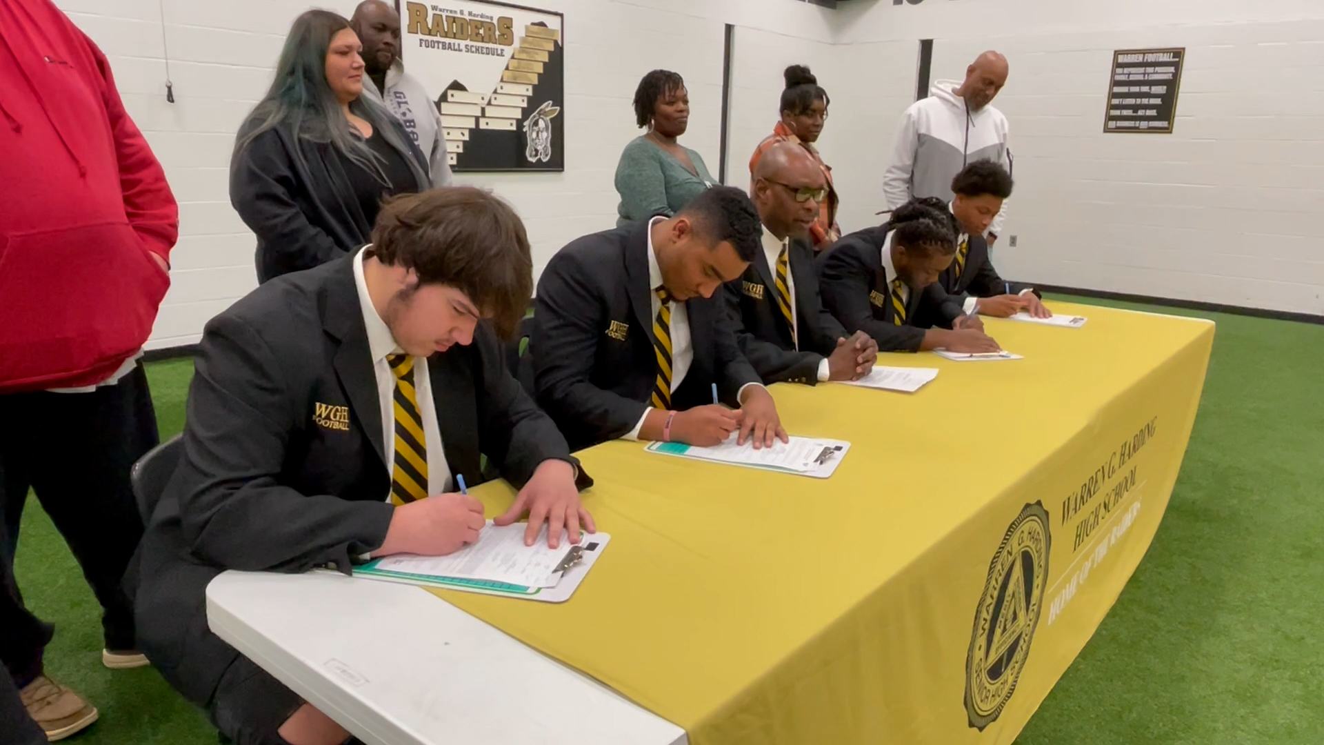 Warren Harding football sends four to college level – WKBN.com