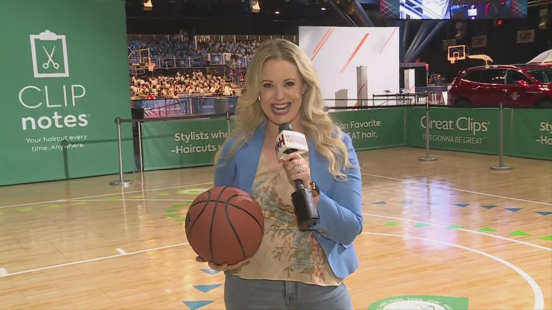 Maggie is Live at NRG Stadium: Final Four Preview – CW39 Houston