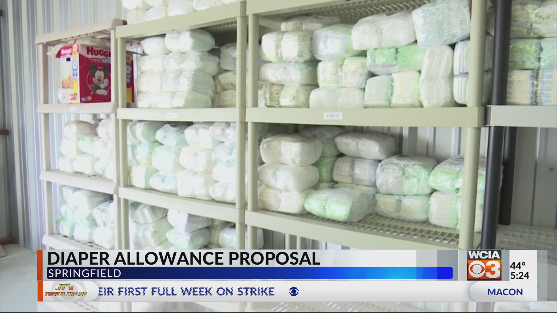 Monthly diaper allowance bill proposed by Illinois legislators – WCIA.com