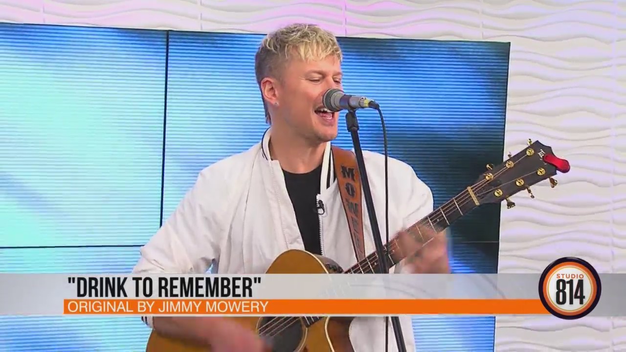 Jimmy Mowery performs original song “Drink To Remember” WTAJ Studio 814 ...
