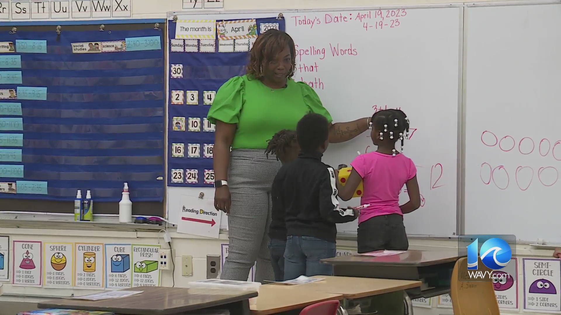 Excellent Educators: April Swain – WAVY.com