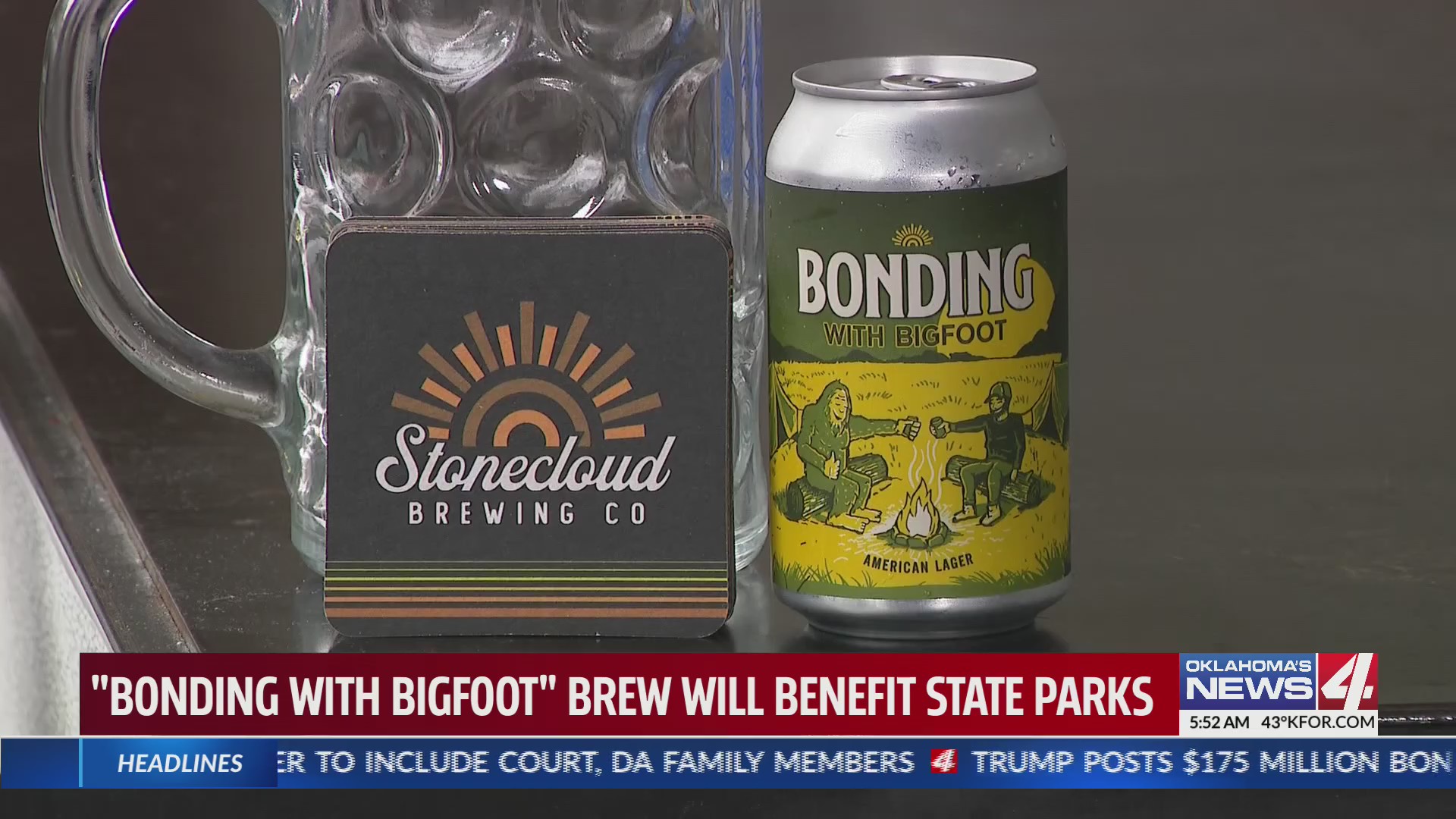 Sasquatch takes center stage for Oklahoma’s newest state park beer ...