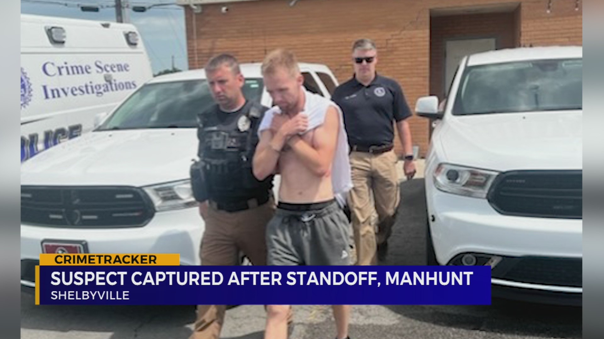 Shelbyville suspect captured after manhunt, standoff – WKRN News 2