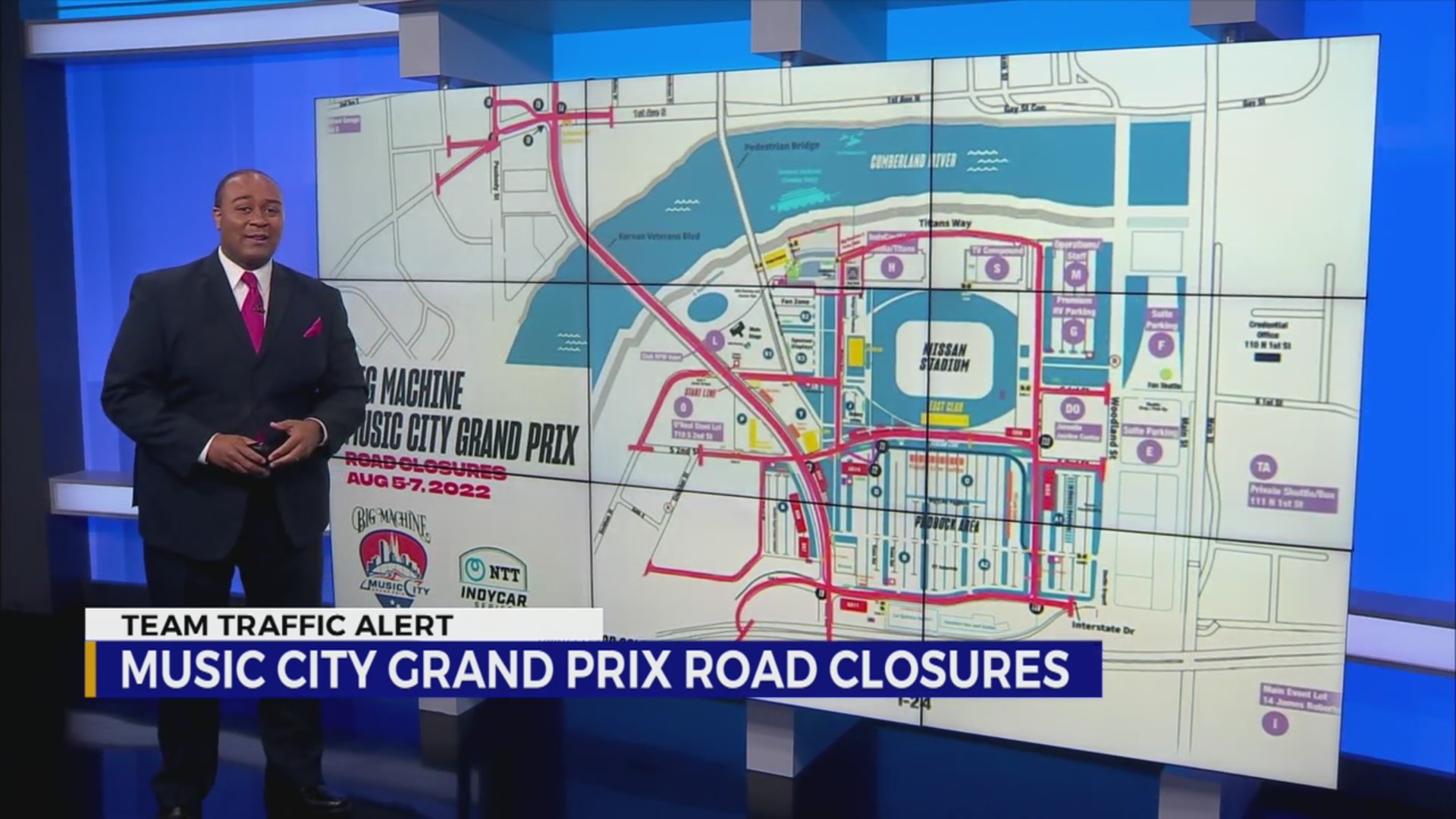 2022 Music City Grand Prix road closures – WKRN News 2
