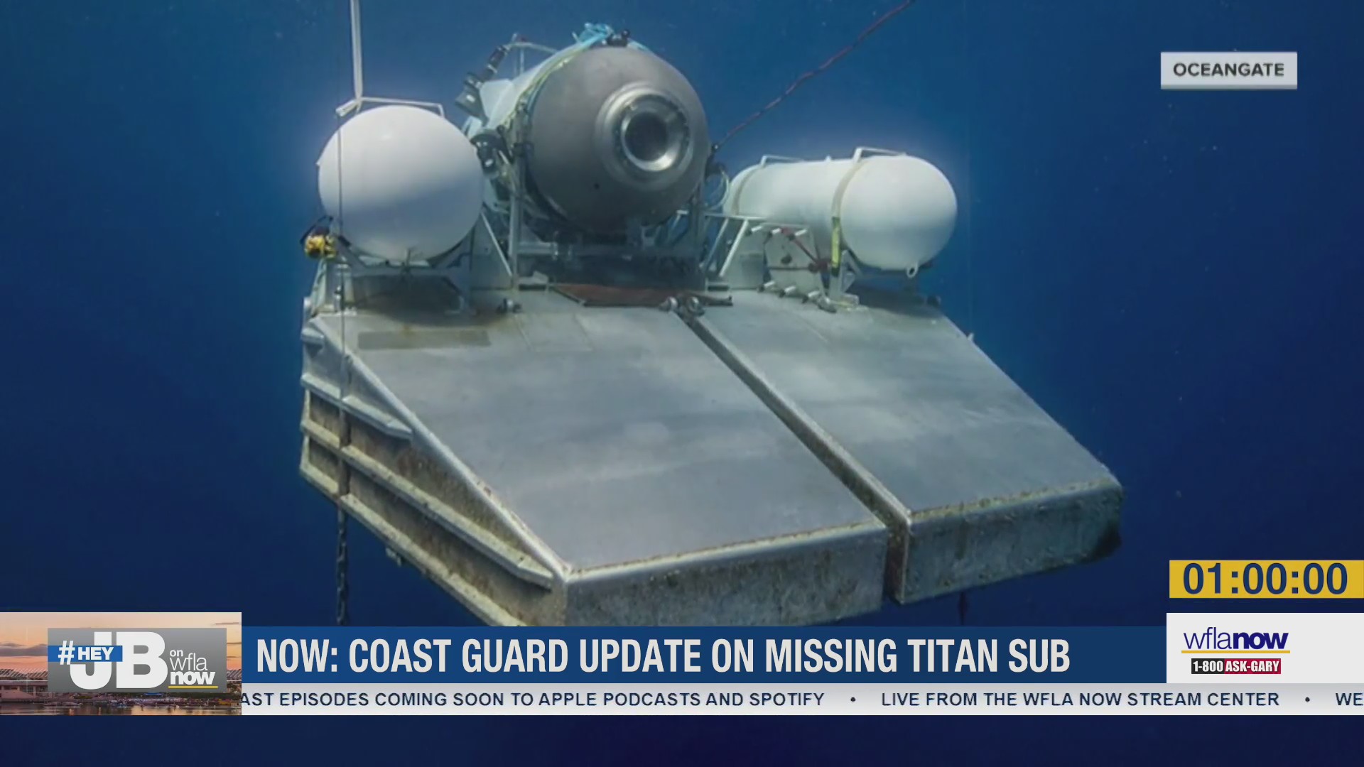 Underwater noises heard during search for missing submersible – WFLA