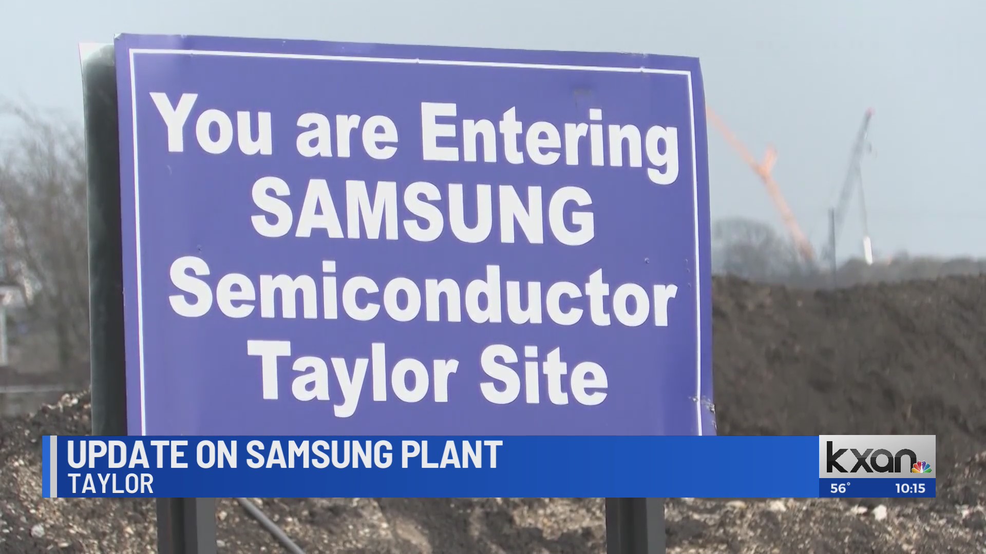 Williamson County says Samsung plant in Taylor will start operations by ...