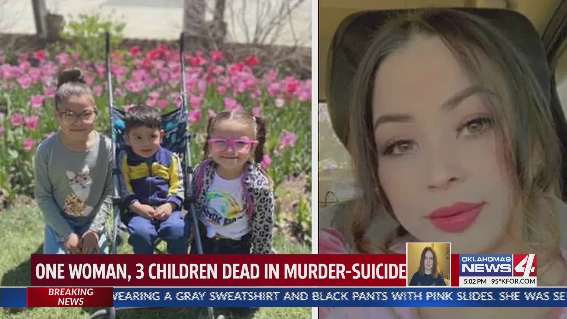 One woman, 3 children dead in murder-suicide – KFOR.com Oklahoma City