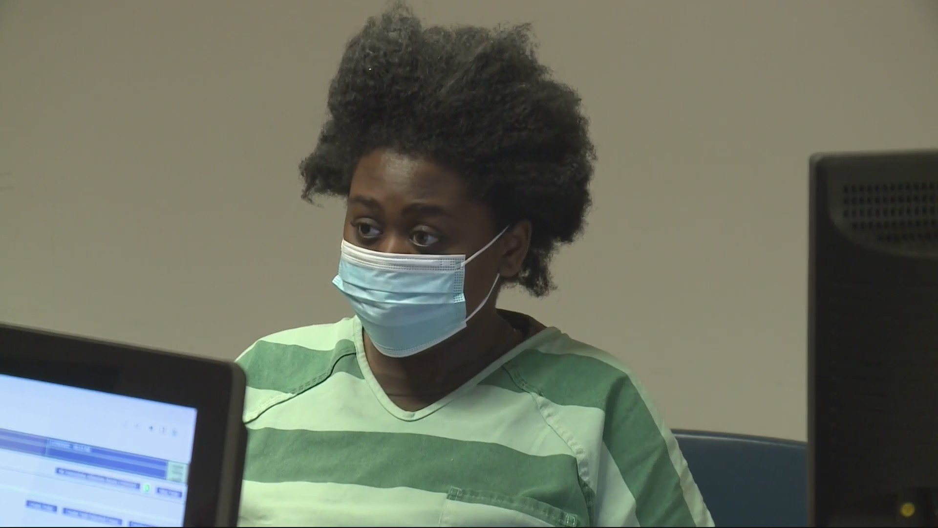 Pieper Lewis makes jail court appearance after being taken back into ...