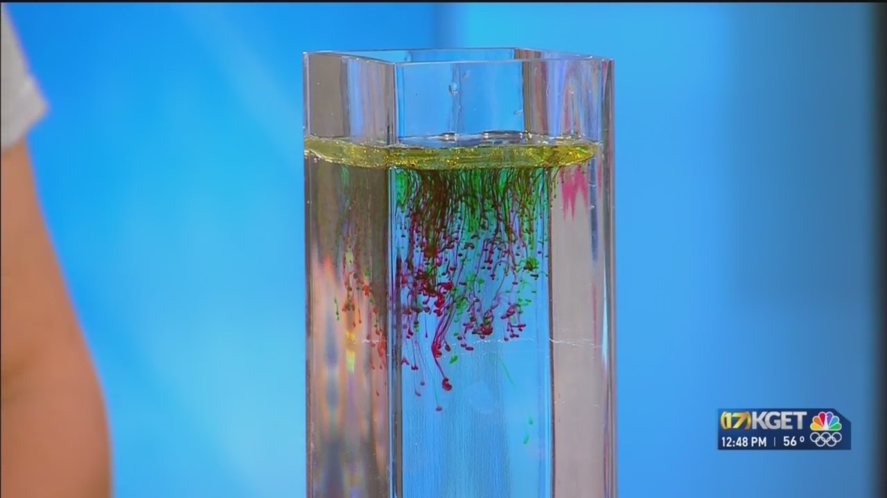 Elaina’s Experiments: Testing the properties of food coloring – KGET 17 ...