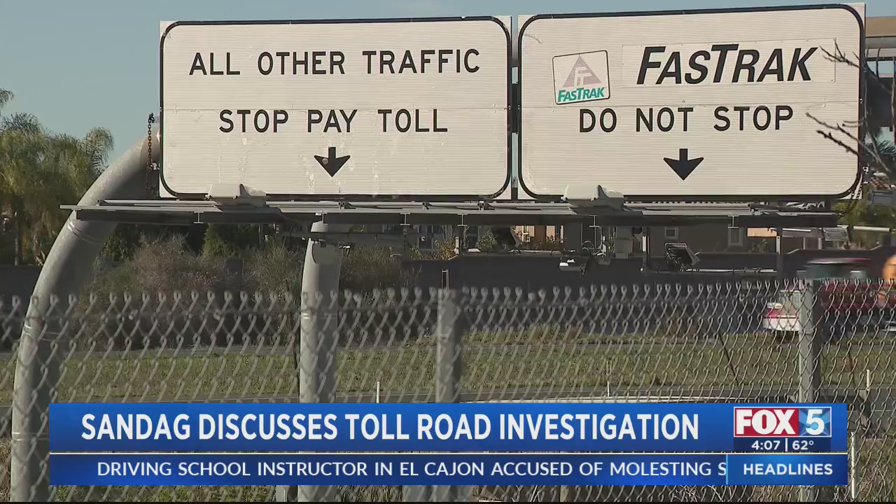 SANDAG Discusses Toll Road Investigation – FOX 5 San Diego & KUSI News